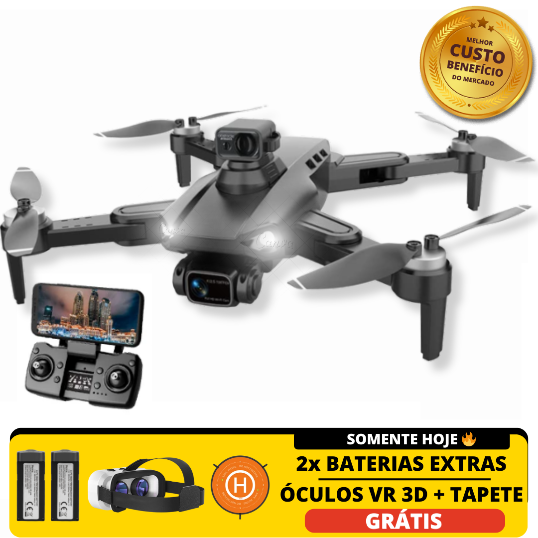 Drone Profissional Fly MAX® 2024 – Shopping dos Drones